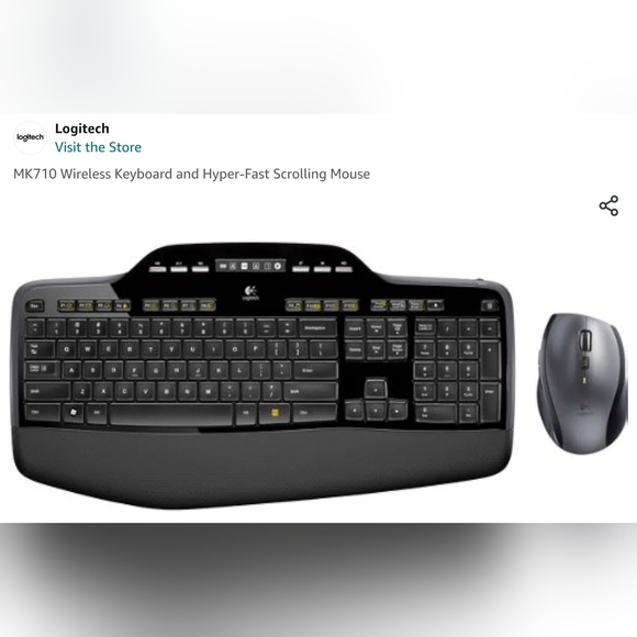 Logitech | Computers, Laptops & Parts | Logitech Mk7 Keyboard And Mouse ...
